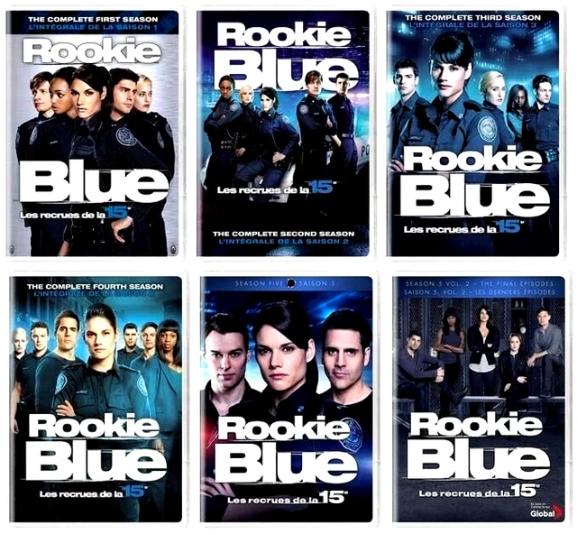 ROOKIE BLUE: THE Complete Series | Season 1-6 (DVD, 22-Disc set) NEW ...