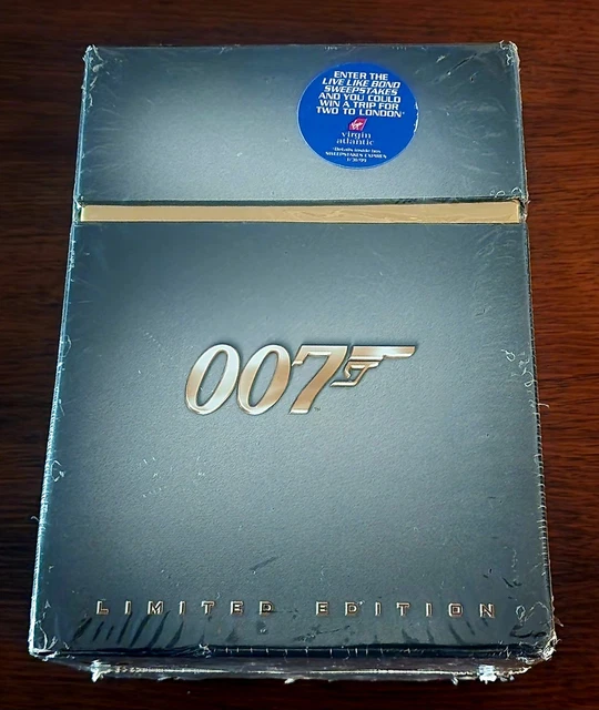 TOMORROW NEVER DIES VHS Limited Edition Box w/Script + Photos NEW James ...