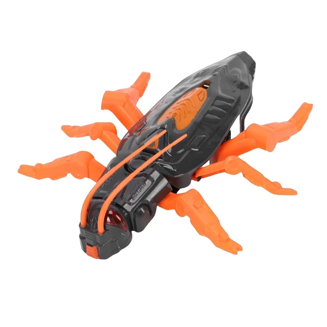 REMOTE CONTROL WALL Climbing Cockroach Fun Rechargeable LED Eye Bug Toy ...