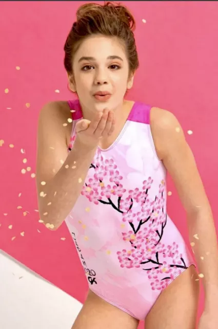 New 4 Japan 2020 Gk Elite Leotard Gymnastics Cherry B