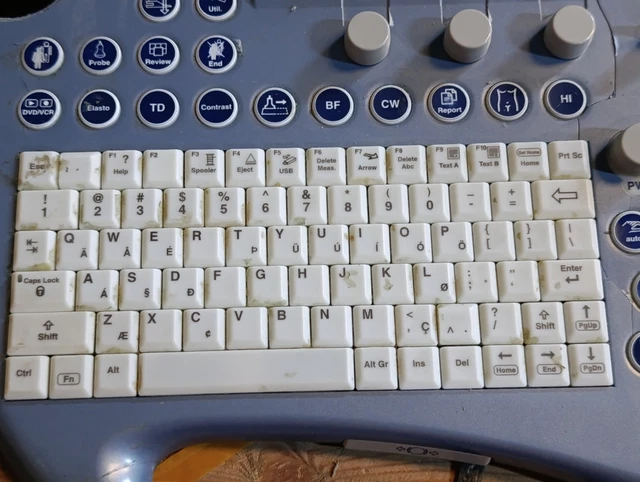 GE VOLUSON E8 Console Alphanumeric Board OB / GYN - Vascular Parts P/N ...