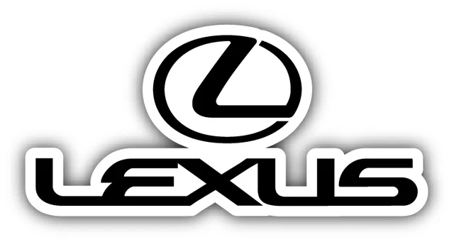 LEXUS LOGO AUTO Combo Car Bumper Sticker Decal - 3'', 5'', 6'' or 8'' £ ...