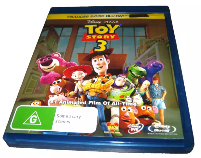 TOY STORY 3 - Ex Rental - Blu-Ray - Region B EUR 5,96 - PicClick FR