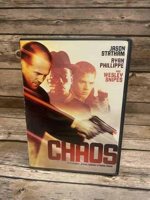 CHAOS DVD JASON Statham Ryan Phillippe Wesley Snipes Tony Giglio Action ...