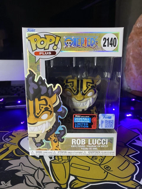 FUNKO POP! PLUS One Piece Rob Lucci Human Beast Form NYCC Exclusive ...