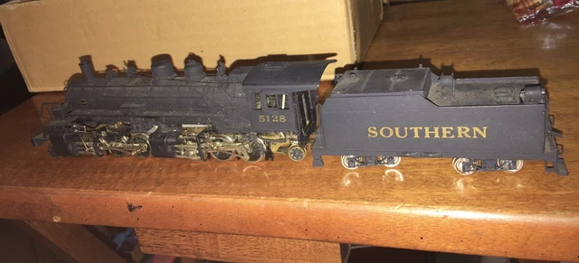 HO BRASS MODEL SOUTHERN RAILWAY 5128 STEAM ENGINE 2-6-6-2 Sierra RR ...