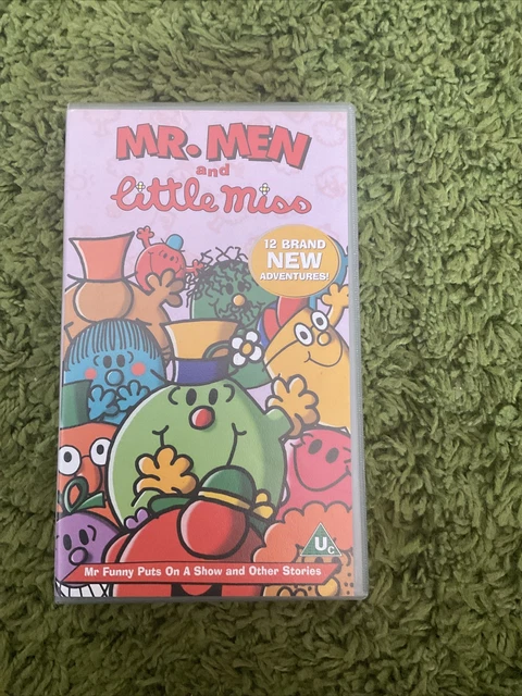 MR MEN AND Little Miss - Vhs Video - Mr Funny Puts On A Show - Rare ...