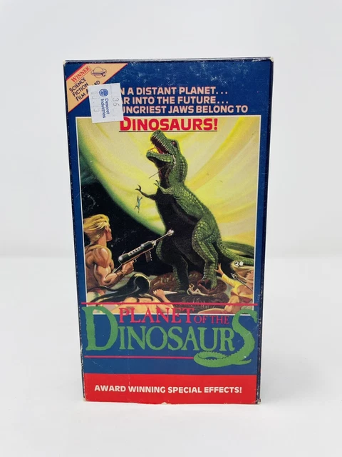 RARE PLANET OF the Dinosaurs VHS 1987 Vintage Media Science Fiction - £ ...