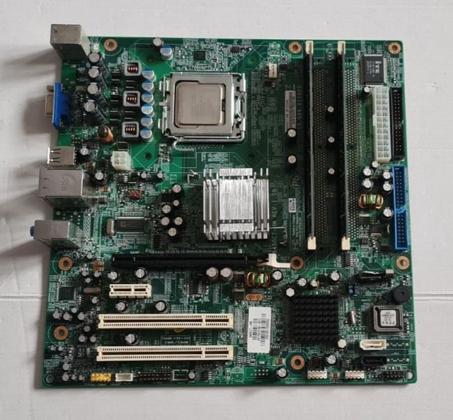 2GB RAM INTEL E2140 CPU 945GCT-HM rev: 1.0B ECS Motherboard Bundle Job ...