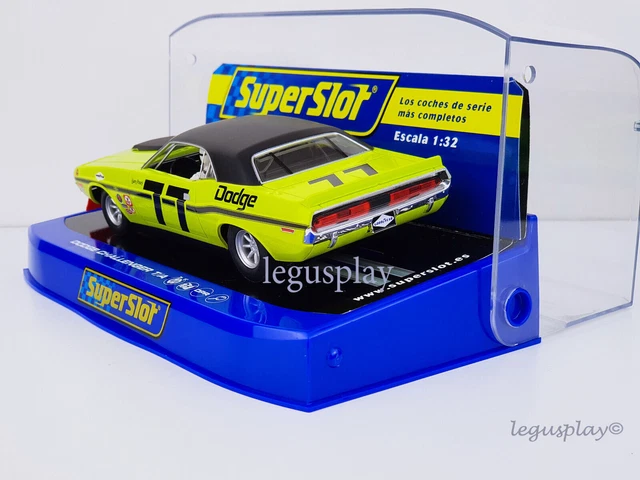 1970 DODGE CHALLENGER T/A "Autodynamics" Sam Posey Super Slot Car H3419 ...