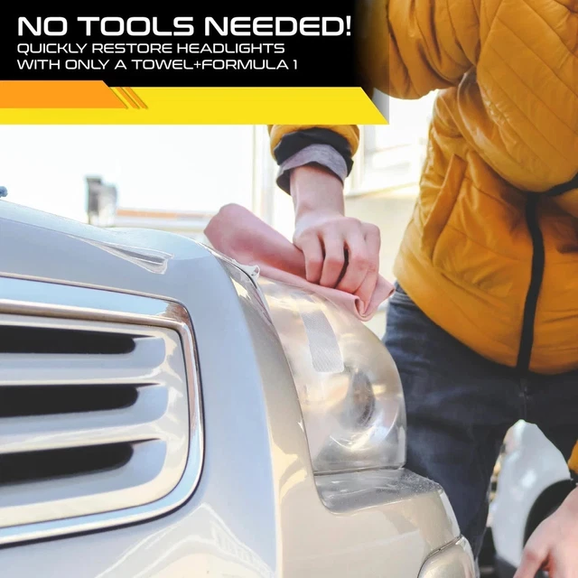 FORMULA 1 HEADLIGHT Restorer & Sealant – One Step Polish to Clean ...