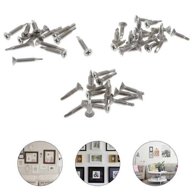 STAINLESS STEEL SELF Drilling Screws Replacement Metal Pivot Joint £9. ...