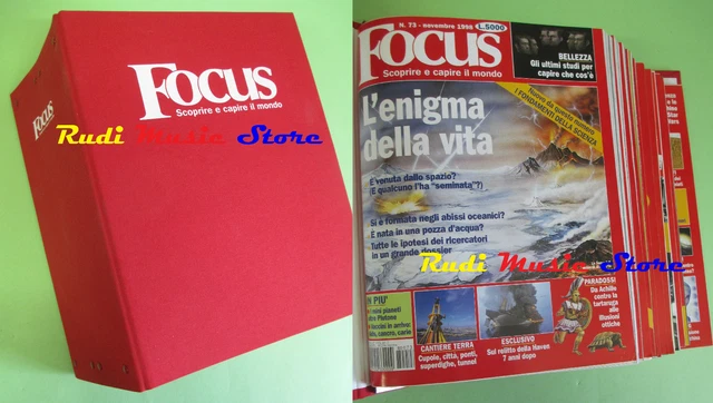 RIVISTA FOCUS SCOPRIRE e capire il mondo Novembre 1998 Ottobre 1999 12 ...