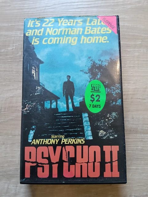 PSYCHO II 2 VHS Video Cassette CIC Ex Rental Australia Rare Horror $44. ...