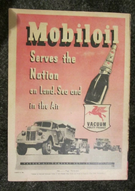 PIX AUSTRALIAN WW2 Magazine-Vol.12 N0.7 August 14th 1943 £10.00 ...