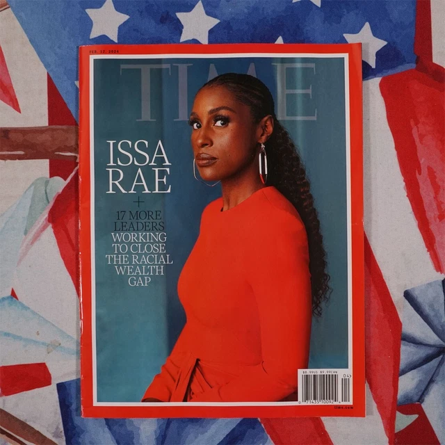 TIME MAGAZINE 12 février 2024 Issa Rae 17 autres leaders travaillant ...