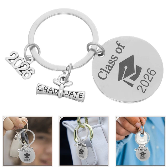 GRADUATION KEYCHAIN 2026 - Academic Achievement Class Of 2026 Keyring ...
