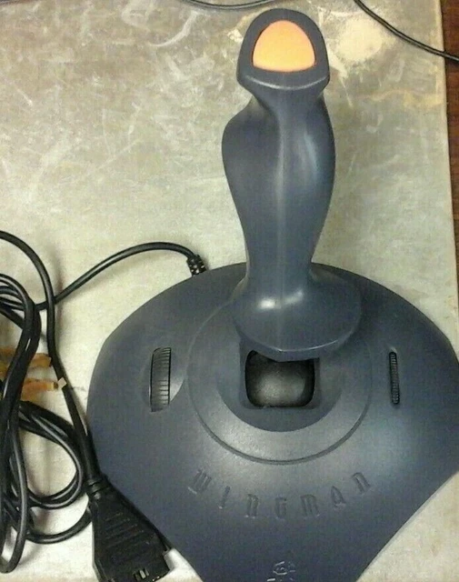 JOYSTICK CONTROLLER WINGMAN Logitech Retro Vintage Model 3001 EUR 10,00 ...