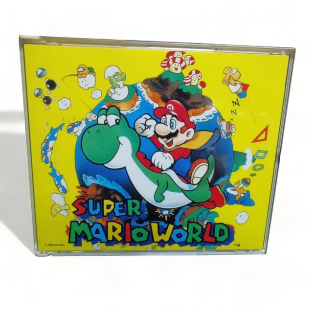 CD SUPER MARIO World Soundtrack Super Nintendo SNES £159.01 - PicClick UK