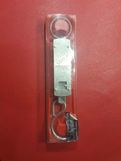 VINTAGE LITTLE SAMSON Fishing Scale To Weigh 15 Newton Made In England ...