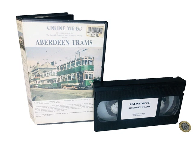 VHS VIDEO ABERDEEN Trams Rare Vintage NO MOULD ra £11.44 - PicClick UK