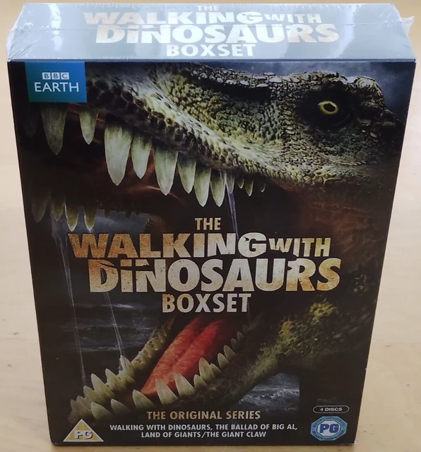 BBC THE WALKING With Dinosaurs DVD 4 Disc Box Set New & Sealed £8.99 ...