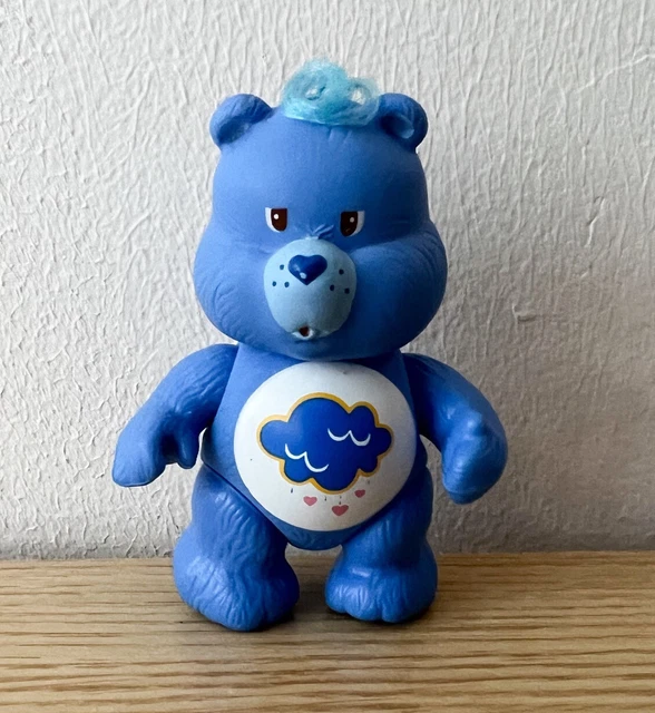 CARE BEARS GRUMPY Bear Vintage 1983 PVC Poseable Figure £14.99 ...
