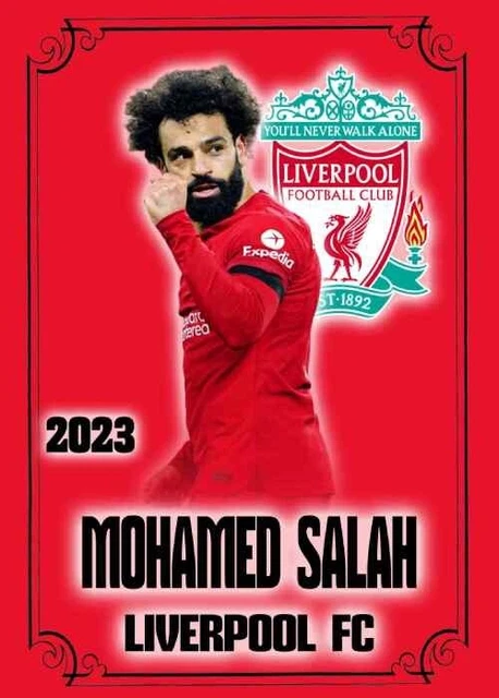 MOHAMED SALAH, LIVERPOOL Fc. 2022/2023. Custom Card Football. EUR 4,00 ...