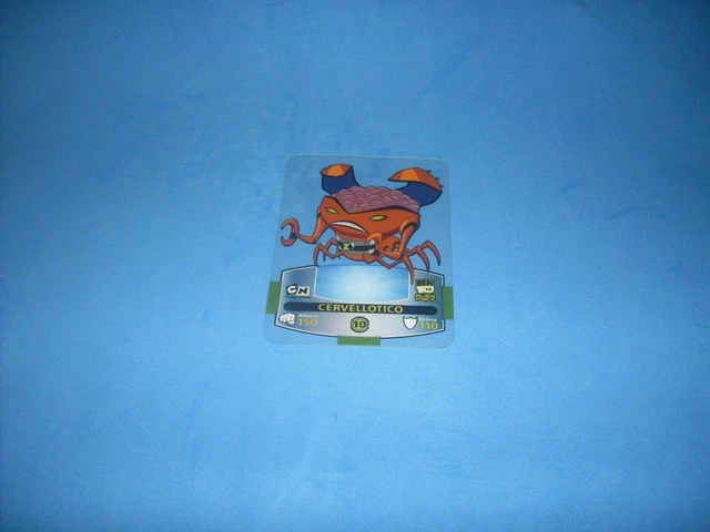 LAMINCARDS EDIBAS BEN 10 Nr. 113 Cervellotico - Card - Ben Ten - Ben10 ... LAMINCARDS EDIBAS BEN 10 Nr. 113 Cervellotico - Card - Ben Ten - Ben10 ...