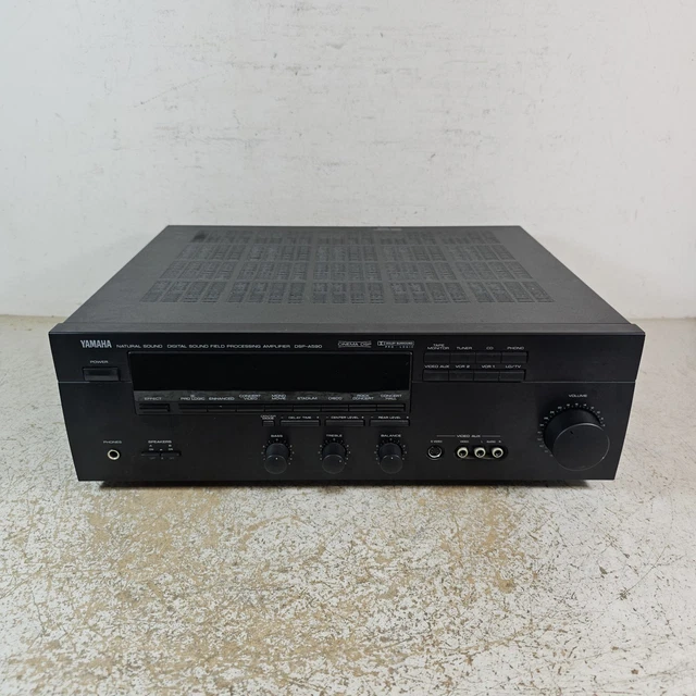 YAMAHA DSP-A590 NATURAL Sound AV Reciever Amplifier Amp Tested And ...