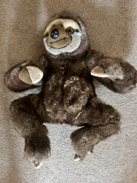 SOFAWORKS SOFOLOGY NEAL the Sloth Plush Soft Cuddly Toy Brown Sloath ...