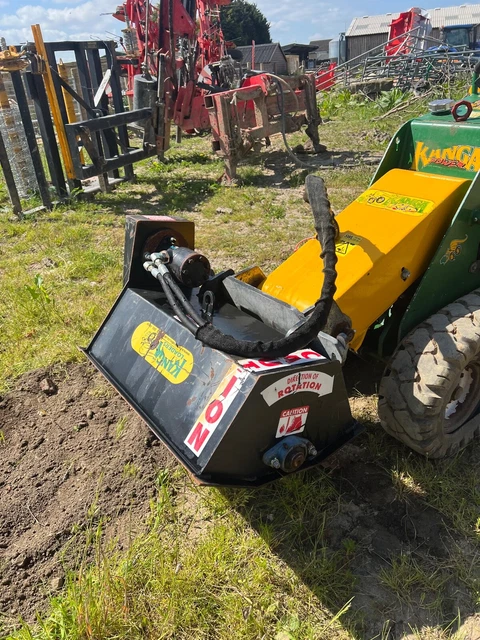 KANGA MINI LOADER Rotary Tiller Attachment (rotavator) Kanga,Dingo,Toro ...