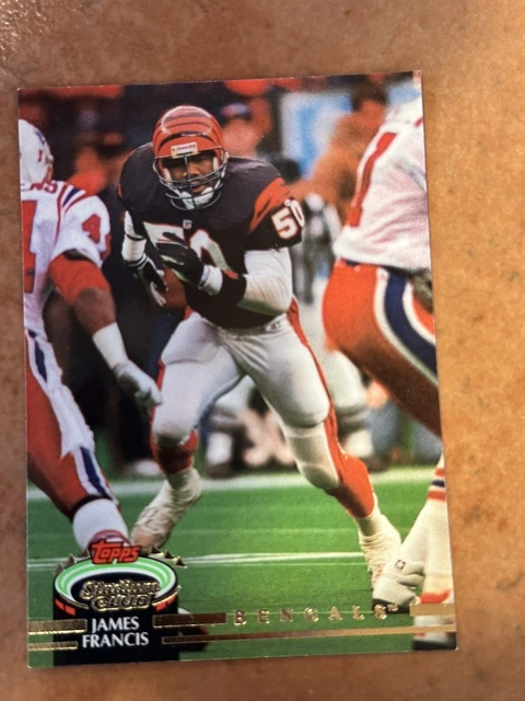 1992 STADE CLUB football, James Francis, Bengals de Cincinnati EUR 0,91 ...