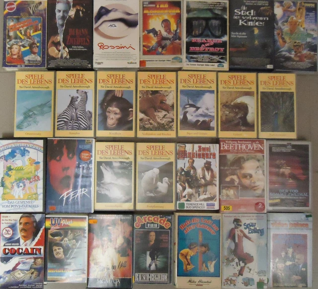 28 X VHS Video Collection Rarities Old Movies Free Shipping £29.42 ...