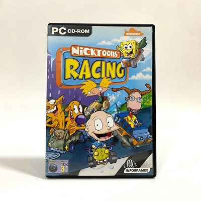 NICKTOONS RACING PC CD-ROM Complete With Manual - AUS SELLER £10.24 ...