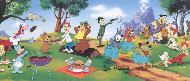 THE COMPANY PICNIC PRINT Hanna Barbera Muttley Astro $19.35 - PicClick