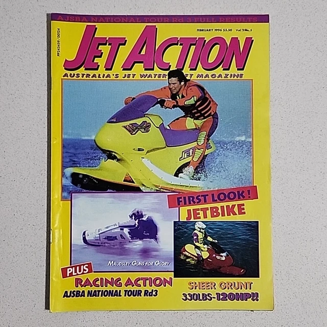 JET ACTION - Vintage Australian Watercraft Magazine Vol.2 No.5 February ...