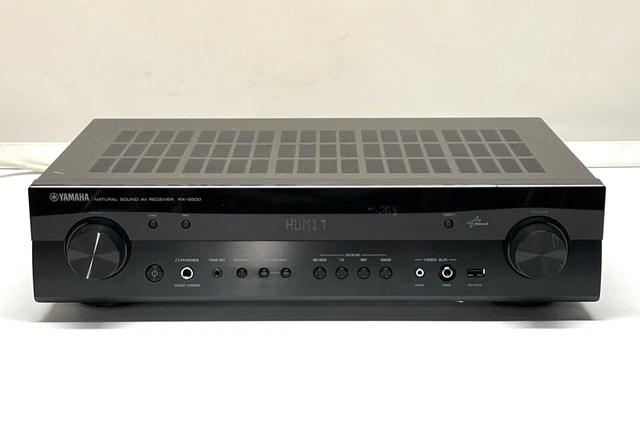 YAMAHA RX-S600 AV Receiver HDMI 5.1 Surround Sound Home Cinema ...