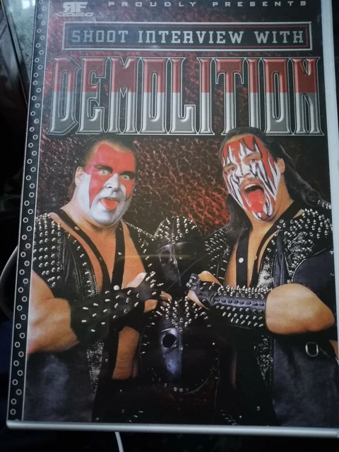 SHOOT INTERVIEW WITH Demolition WWF WWE WCW DVD RF Video Great ...