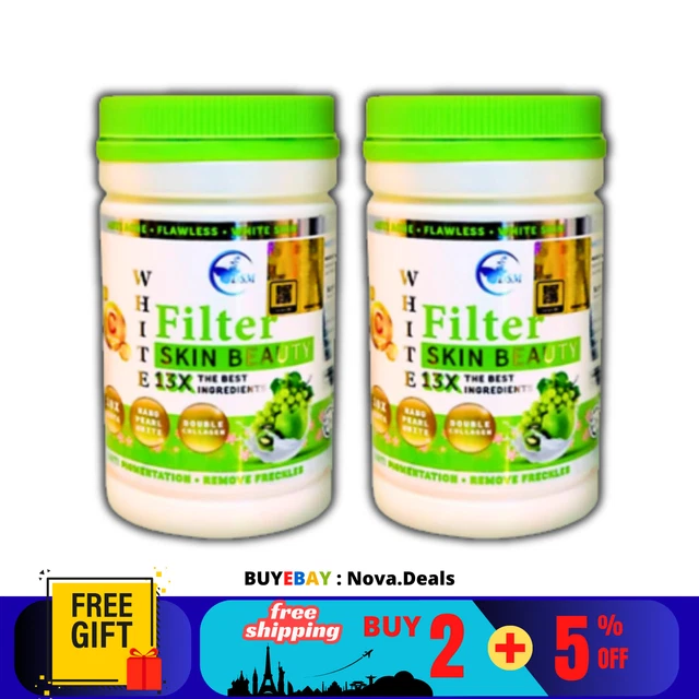 2 X PHYTO Filter White Skin Beauty Collagen Whitening Powder By DSM ...
