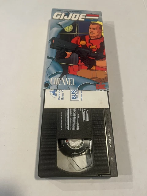 G.I. JOE CHUNNEL VHS Tape 1991 GI Paperwork DIC £10.30 - PicClick UK