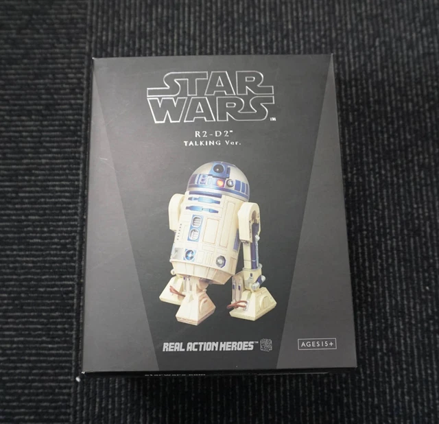 STAR WARS REAL Action Heroes RAH R2-D2 TALK Ver. Talking Medicom nuevo ...