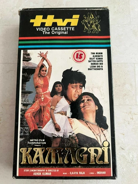 KAMAGNI VHS VIDEO Tape Cassette Indian Hindi Bollywood Film Tina Munim ...