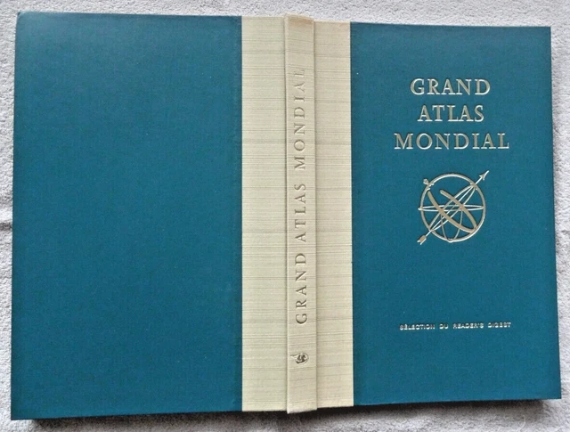 GRAND ATLAS MONDIAL illustré / Sélection Reader's G-Digest 1963 * Très ...