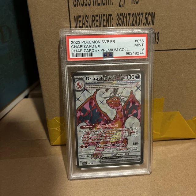 CARTE POKEMON DRACAUFEU Ex Promo SVP 056 FR PSA 9 EUR 1,00 - PicClick FR