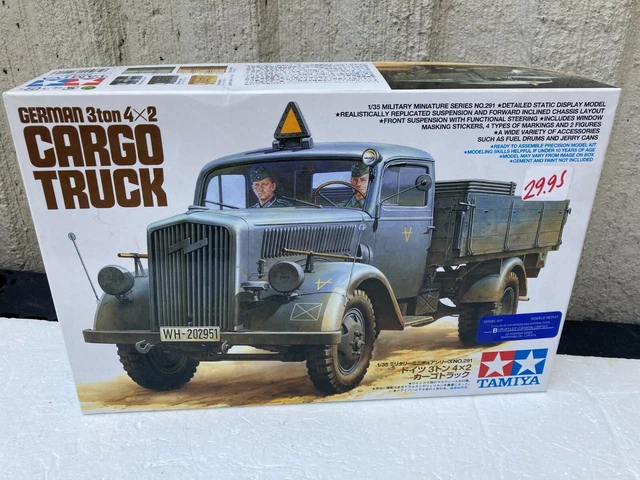 KIT MODÈLE DE CAMION CARGO TAMIYA # 35291 ÉCHELLE 1/35ème ÉCHELLE ...