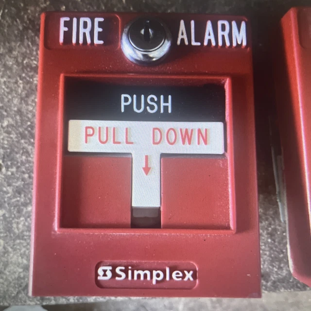 SIMPLEX 4099-9001 ADDRESSABLE Pull Station Fire Alarm Part $49.00 ...