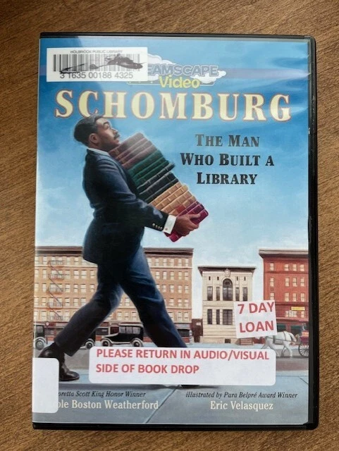 SCHOMBURG: THE MAN Who Built a Library DVD Read Along of the Award ...