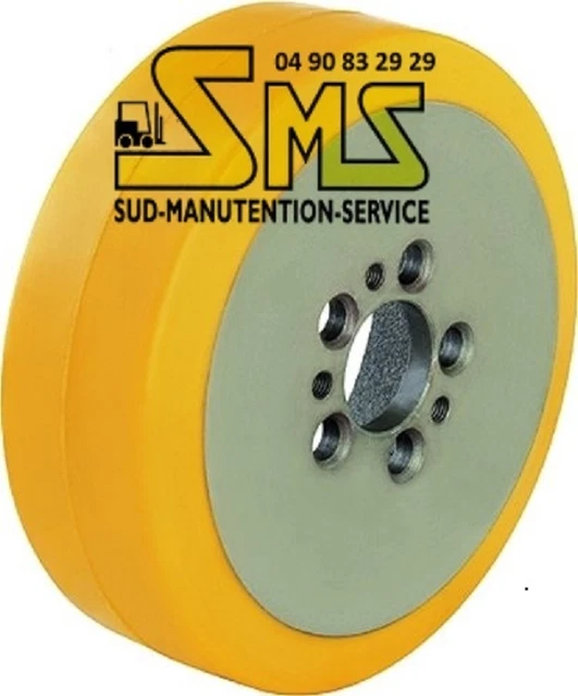 DRIVE WHEEL JUNGHEINRICH 50030952 Vulkollan 230 82 mm Preparator ECE ...