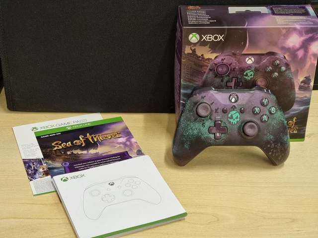 LIMITED EDITION SEA of Thieves Xbox One Wireless Controller + Ferryman ...